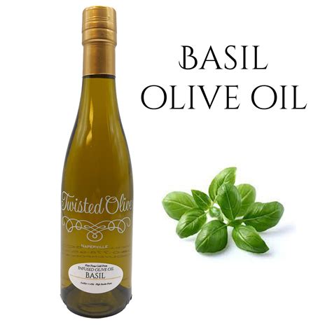 Lemon Basil Extra Virgin Olive Oil 5oz 254oz — Twisted Olive Imports