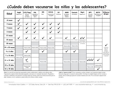 What Is Immunization Chart Printable Free Templates