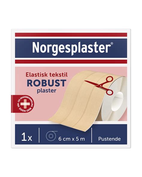 Kjøp Norgesplaster Robust Plaster 6cmx5m 1 Stk På Nett Vitusapotek