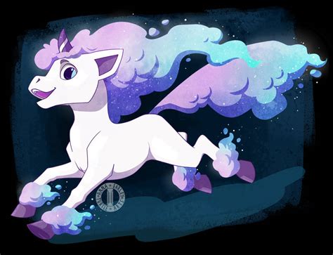 Galarian Ponyta By Turtle Arts On Deviantart