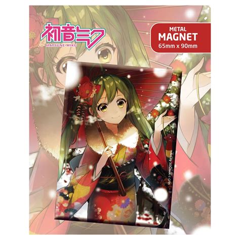 Vocaloid Fridge Magnet Hatsune Miku At Winter 65 X 9 Cm Beyond Toys
