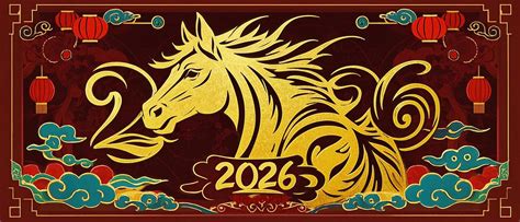 金色2026马年展板设计免费ai文生图海报设计ai出图素材红动中国