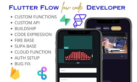 Do Flutterflow Low Code Mobile App Development Flutter Flow By Awan575 Fiverr