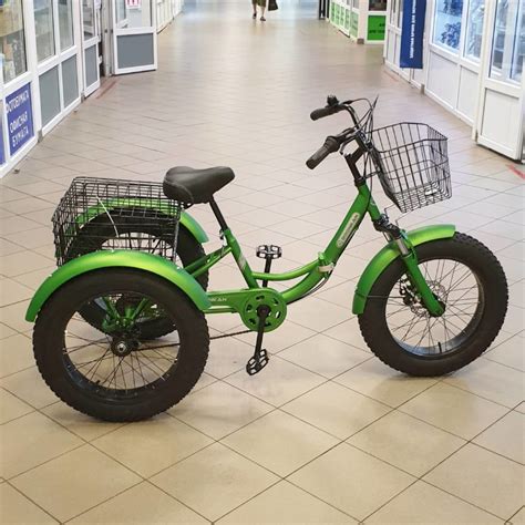 Трицикл Doonkan Trike 20 Panda Fatbike Фэтбайк трехколесный велосипед ...