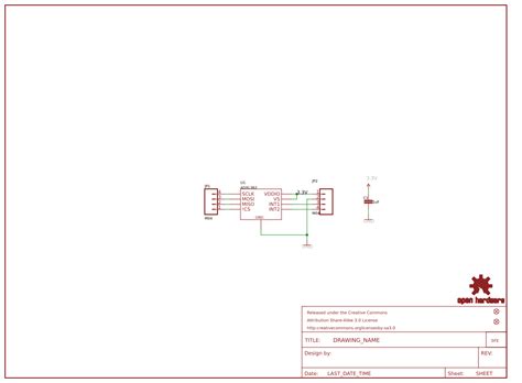 Triple Axis Accelerometer Breakout Adxl362 Open Hardware Oshwlab
