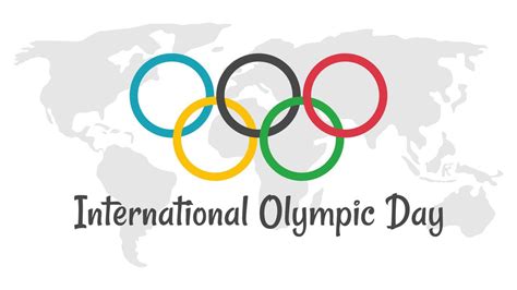 International Olympic Day Vector Art Icons And Graphics For Free Download