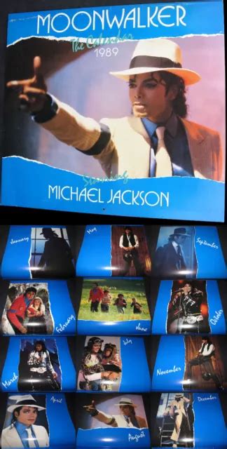 Michael Jackson Calendrier 1989 Calendar Kalender Poster Posters