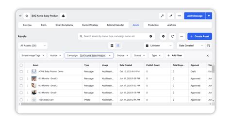 ‎campaign Asset Tab Sprinklr Help Center