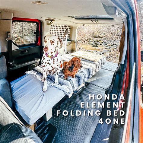 Honda Element Camper Kit Diy Car Camping Bed Platform Convertible