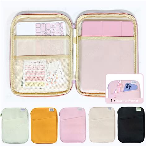 Estojo De Manga Plana 9 11 Polegadas Ipad Air Pro 11 2022 2021 2020 Mini Saco De Choque Casual À