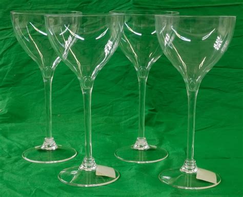 Us Acrylic Stem Wind Glasses Set Of Four 4