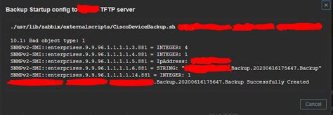 Cisco Device Automated Quick Manual Configuration Backup Zabbix Forums