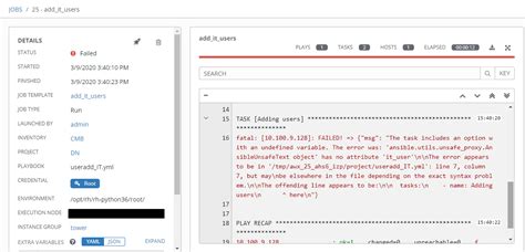 Ask Variables On Launch Issue On Awx · Issue 6225 · Ansible Awx · Github