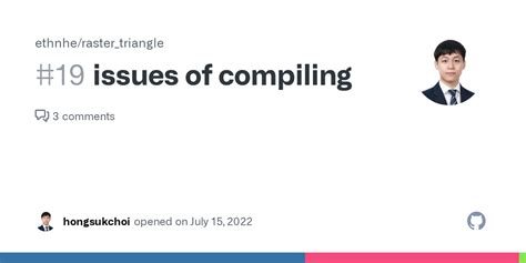 Issues Of Compiling Issue Ethnhe Raster Triangle GitHub