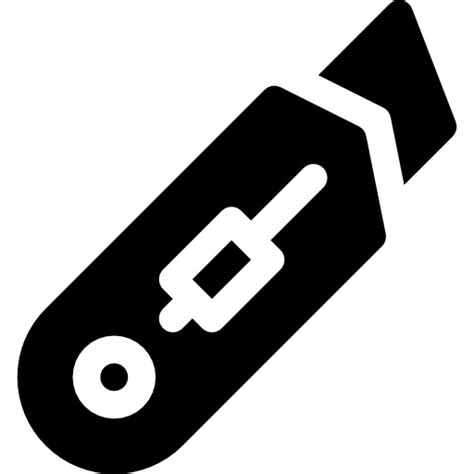 Cutter Basic Rounded Filled Icon