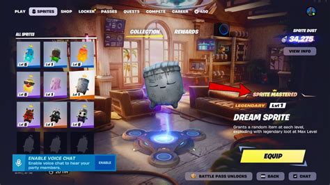 What Does Mastering A Sprite Do In Fortnite Beebom