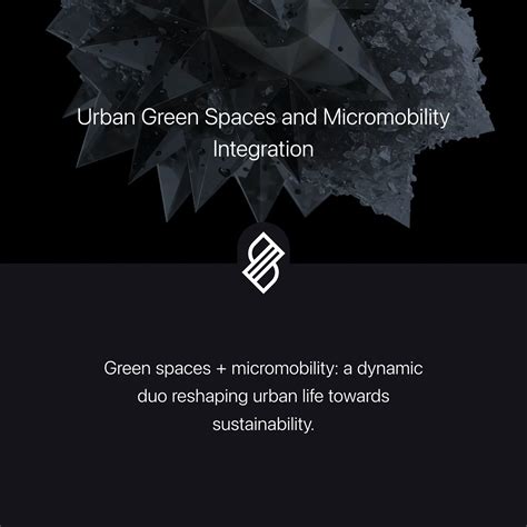 Urban Green Spaces And Micromobility Integration → Scenario