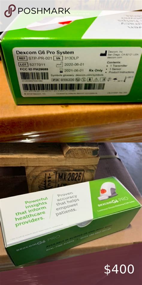 Dexcom G6 Pro Kit Sensor And Transmitter Dexcom Transmitter Sensor