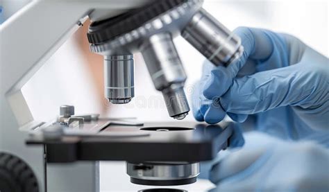 A Scientist Is Working In A Lab With A Microscope And A Pipette By Ai