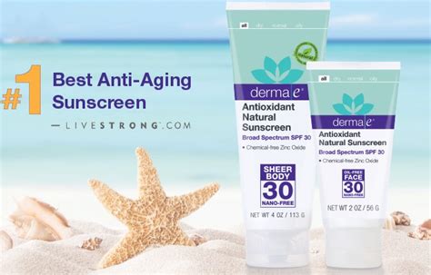 Free Derma E Antioxidant Natural Sunscreen Spf 30 Oil Free Face Lotion