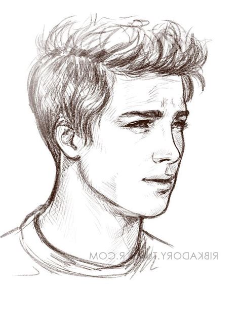 Jungs Zeichnen Portrait 1001 Jungen Hermosos Lapiz Archzine Cartoon