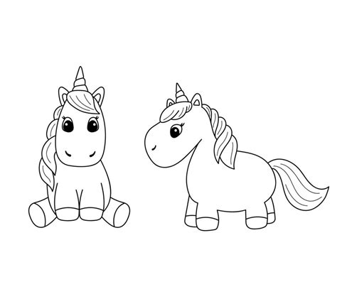 Ilustração De Contorno De Fantasia Com Unicórnio Bebê Fofo Para Colorir