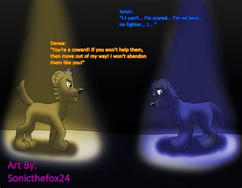 Sonic Vs Denea Ill Be Taking Over From Here By Sonicthefox24 On Deviantart