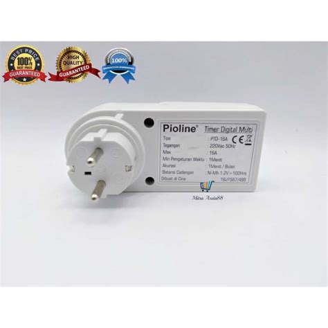 Jual Timer Digital Stop Kontak Listrik Timer Digital Multi 16a 220v