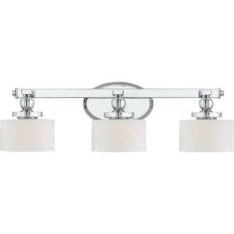 Z Lite Monroe 3 Light Polished Chrome Halogen Vanity With An Opal