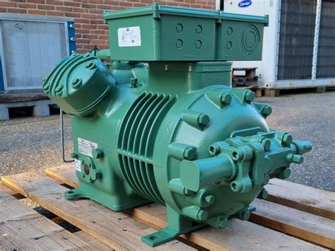 Used Bitzer 4n 202y Semi Hermetic Reciprocating Compressor Hos Bv