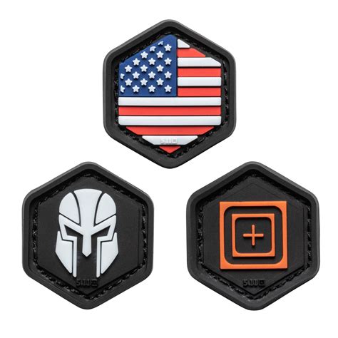 Patch Velcro 5 11 Pvc Hexgrid Patch