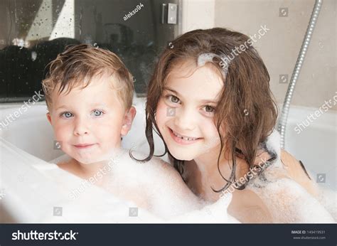 Bath With His Sister
