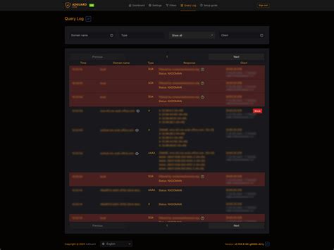 GitHub Gyaneesh AdGuardHome Dark Deep Orange Influenced Dark Theme For AdGuard Home With