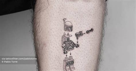 Boba Fett Lego Tattoos