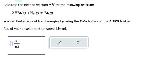 Solved Calculate the heat of reaction ΔH for the following Chegg