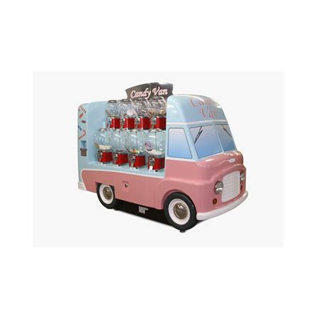 Fiberglass Candy Van Candy Van Display Design For Mall Vending Candy