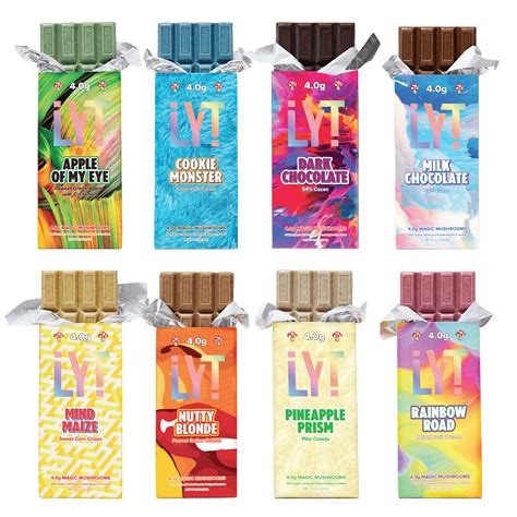 Mushroom Chocolate Bars