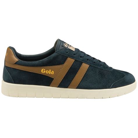 Gola Mens Hurricane Suede Sneakers Navytobacco Sportique