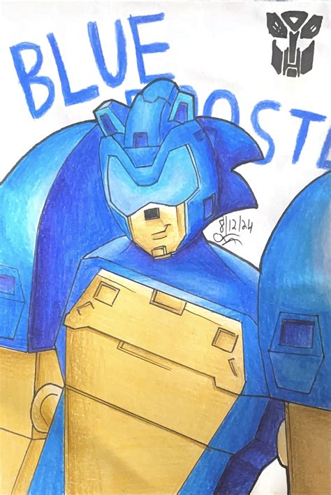 Blue Booster By Gruffdasmuff On Newgrounds