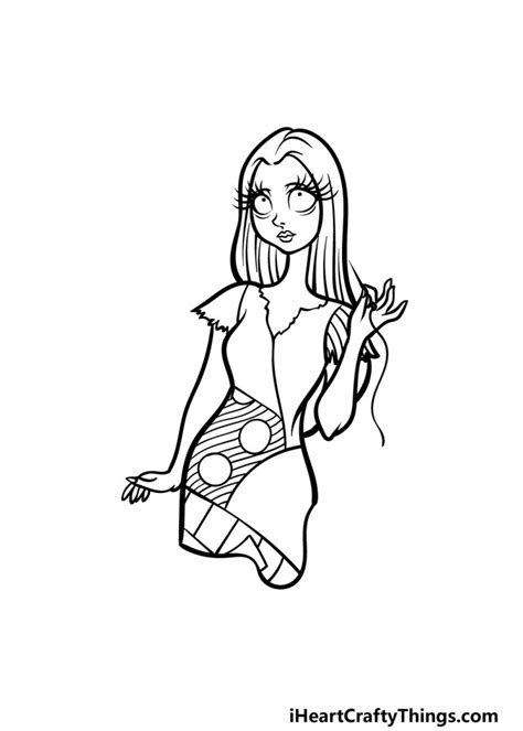 Sally Drawing How To Draw Sally Step By Step