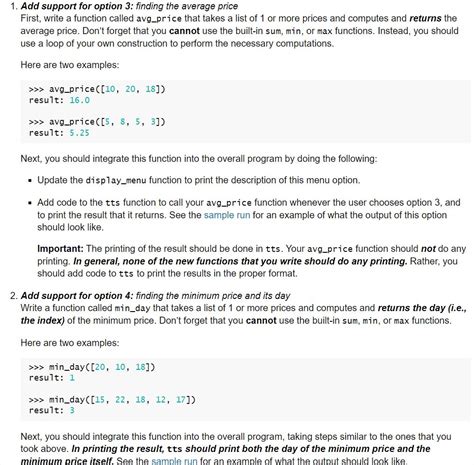 Solved Running The Program The Starter Code That Weve Given