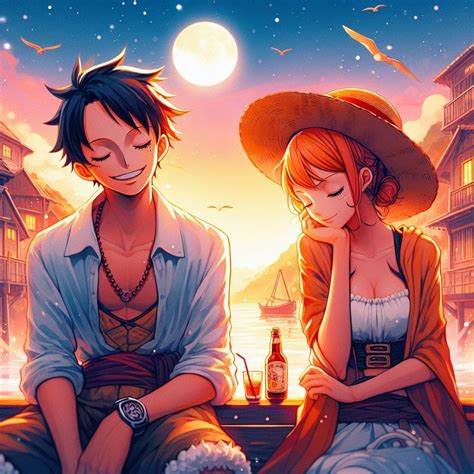 Luffy X Nami Alternate Universe Romance
