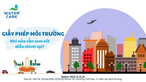Khi nào cần phải xem xét điều chỉnh lại Giấy phép môi trường Công