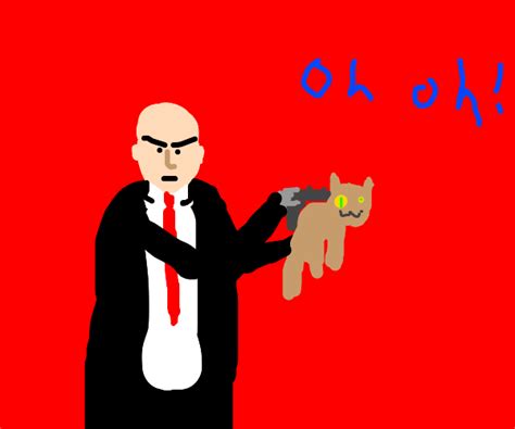 Cat Silencer From Postal 2 Drawception