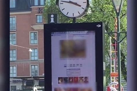 Hackers Hijacked This Billboard Advert So That It Showed Hardcore Porn