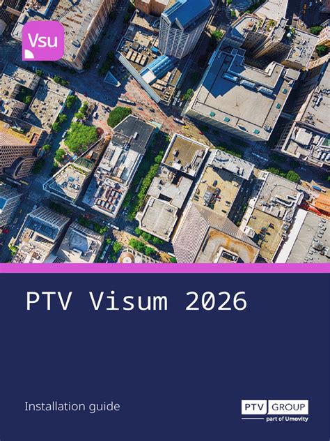 Ptv Visum 2026 Installation Guide Pdf Computer File Command Line