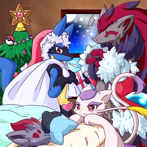 Lucario Zorua Riolu Staryu Zoroark And 1 More Pokemon Drawn By