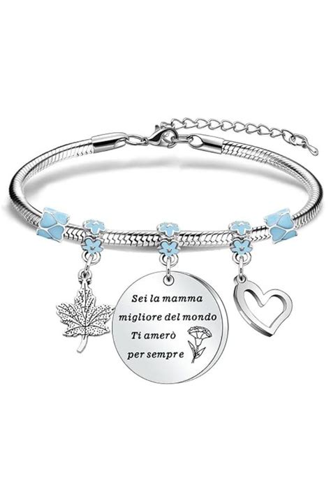 Bracciale Regalo Per La Mamma Per Il Compleanno Regali Per La Mamma