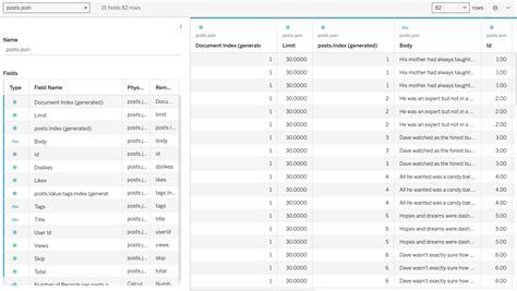How To Import Json Data Into Tableau Live Integration