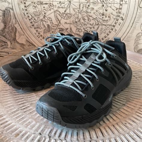 Merrell Shoes Merrell 75 Black Trail Running Sneakers Flex Connect